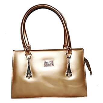 Buy Mb Partywear Golden Designer Handbag at Amazon.in