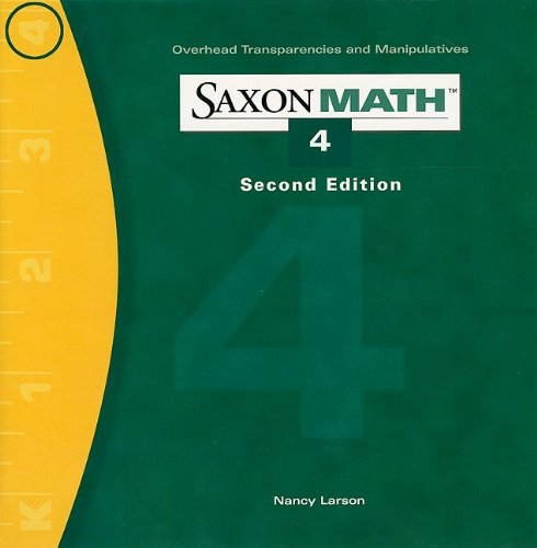 Amazon.com: Saxon Math 4 Overhead Transparencies and Manipulatives ...