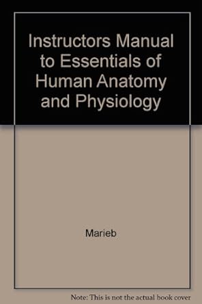 Instructors Manual to Essentials of Human Anatomy and Physiology ...