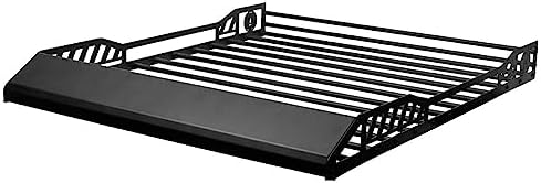 Amazon.com: Universal Black Extendable Steel Roof Rack Cargo Basket ...