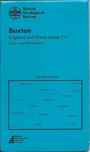 Buxton. Solid Geology Map (1: 50 000 Series Geological Maps (England ...