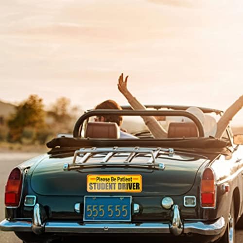 Amazon.com - Student Driver Magnetic for Car, Please Be Patient Student ...