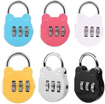 6 Pcs Number Lock, TSA Locks for Luggage, Number Locks for Door ...