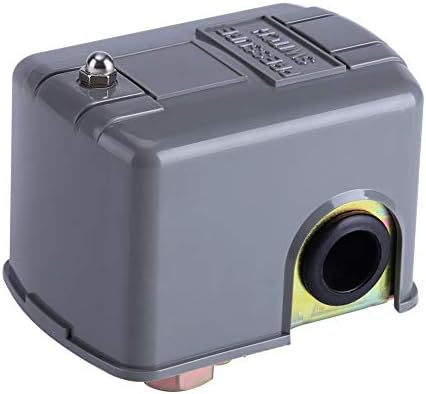 Pressure Control Switch, 40-60Psi 110V-230V Adjustable Double Spring ...