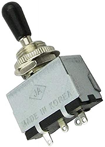 2 Pcs Box Style Les Paul Sg 3 Way Pickup Selector Toggle Switch Black 8895