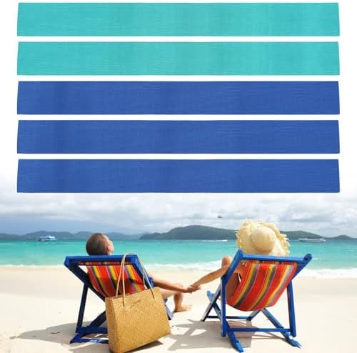OZDEMIR 4 Pack Beach Towel Bands for Sun Loungers, Elastic Sunbed Towel ...