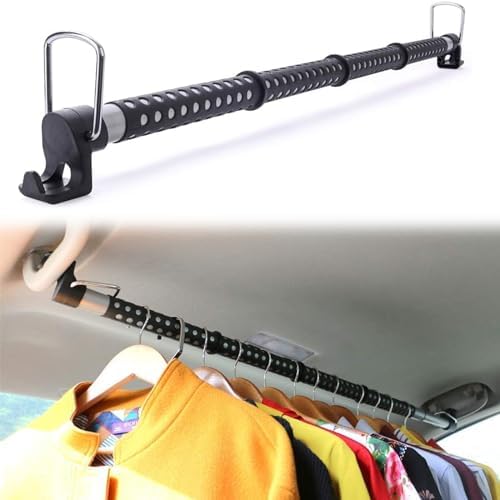 Amazon.com: Car Clothes Hanger Bar Auto Rod Automobile Hanging Coat ...