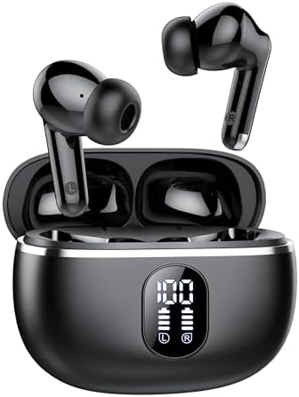 Amazon.com: Wireless Earbuds Bluetooth 5.4 Headphones, 50 Hrs Playtime ...