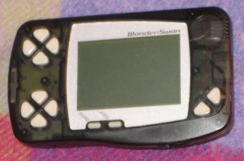 Amazon.com: WonderSwan Skeleton Black Handheld Console ~ B&W/Monochrome ...
