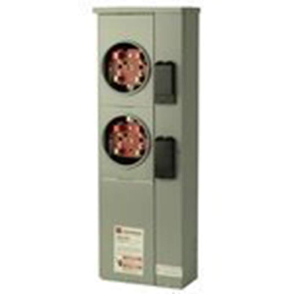 Eaton 1MP2122R 1 Phase 2-Gang Ring Style Meter Pack 4 Jaw 125 Amp ...