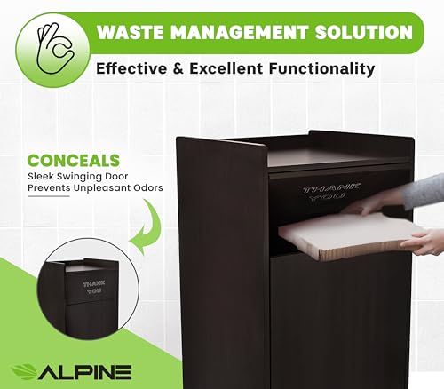 Snapklik.com : Alpine Restaurant Trash Can Cabinet - Commercial Trash ...