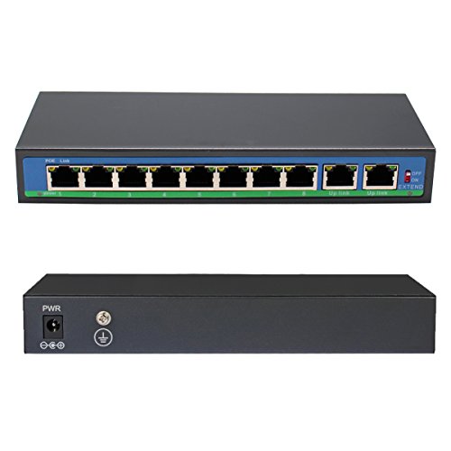 Best 10 Port Ethernet Switch: BV-Tech PoE-SW811 (3 reasons why we think so)