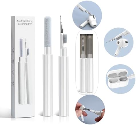 AirPod Cleaning Kit,3-in-1 Earphone Cleaner Tool Professional ...