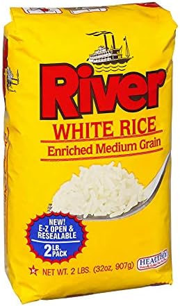 Amazon.com : Goya Medium Grain White Rice, 5 Pound : Rice Flours ...