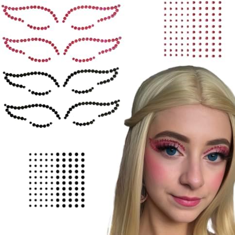 Amazon.com: HOLO EYES 2 Designs 6 Sets Holographic Eye Makeup Stickers ...