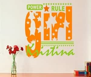 Amazon.com: Girls Rule Wall Decal : Everything Else