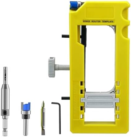 Ryobi A99HT3 Door Hinge Installation Kit/Mortiser Template - Amazon.com