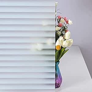 Buy JICOOT Window Privacy Film Frosted Glass Film for Bathroom, Non ...