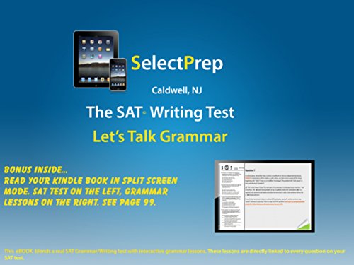 Amazon.com: The SAT© Writing Test-Let's Learn Grammar eBook : Gilvey ...