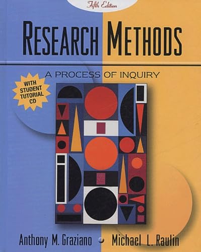 Research Methods: A Process of Inquiry (with Student Tutorial CD-ROM ...
