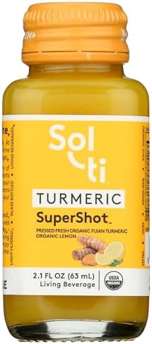Amazon.com: SOL TI Organic Turmeric Supershot, 2.1 FZ : Health & Household
