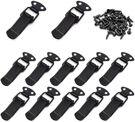 Lesnala 8 Pcs Stainless Steel 90 Degree Spring Toggle Lock with Clasp ...