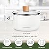 Amazon.com: Glass Cooking Pot With Lid, 60.8OZ Simmer Pot Heat ...