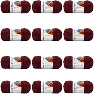 Amazon.com: MICHAELS Bulk 12 Pack: Soft Classic™ Solid Yarn by Loops & Threads®