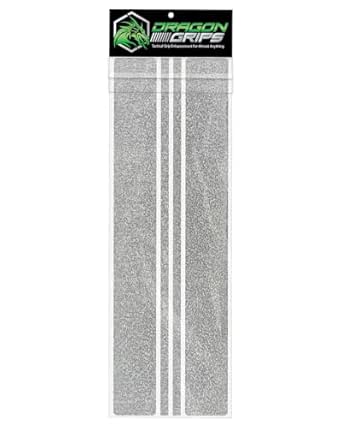 Dragon Grips Non Slip Grip Tape, 4 Pcs Clear Textured Rubber Grip Tape ...