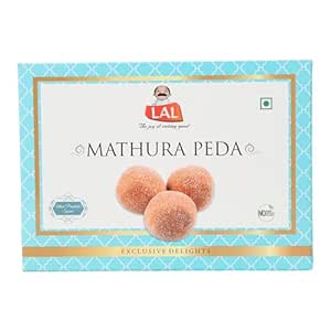 Lal Sweet Mathura Peda 400 gm Box : Amazon.in: Grocery & Gourmet Foods