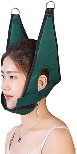 Amazon.com: Cervical Traction Belt Home Neck Stretching Fixation Belt ...