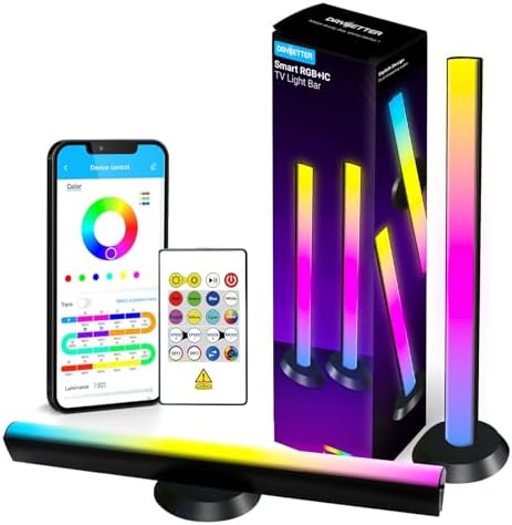 Amazon.com: Barhootao RGB Light Bar,Smart LED Light Bar for Room,16 ...