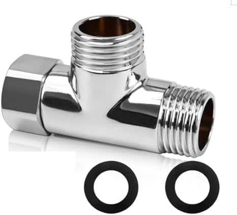 Eckventil 1/2 Zoll,3 Wege Ventil,T-Typ T Stück 1/2 Zoll,für ...