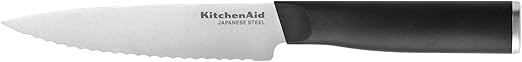 KitchenAid - Serrated Utility Knife, 5.5-Inch High-Carbon Japanese ...