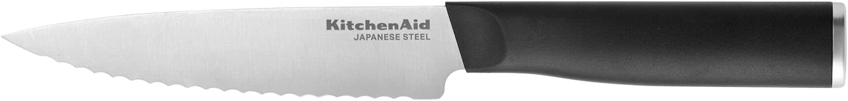KitchenAid - Serrated Utility Knife, 5.5-Inch High-Carbon Japanese ...