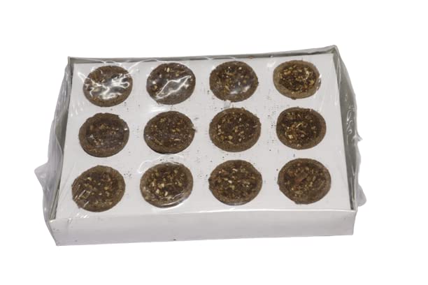 Kamdhenu Organic Havan Cups/Sambrani Dhoop Cups for Pooja (12 Pcs ...