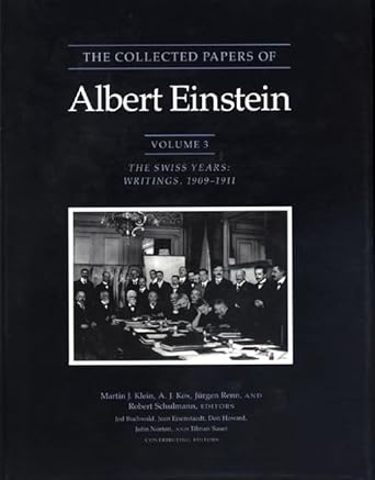 Amazon.com: The Collected Papers of Albert Einstein, Volume 3: The ...