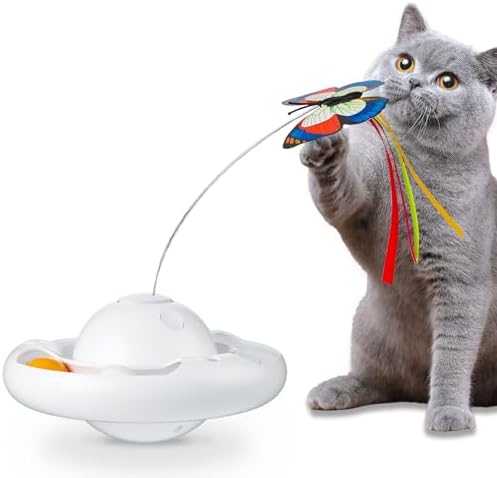 Gmiigu Cat Toy Self-Employment Interactive Electric Intelligence with 2 ...