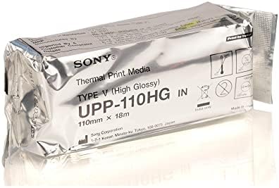 Sony thermal Print Media Paper UPP-110HG (High Glossy) (type V) A6 for ...