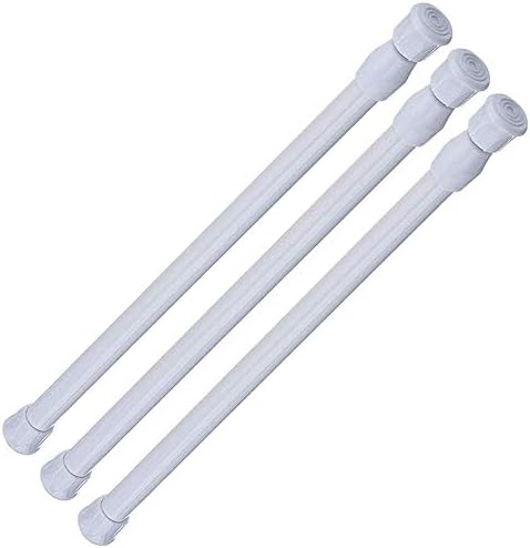 Amazon.com: Spring Tension Curtain Rod, 28-43 Inches Short Rod Doorway ...