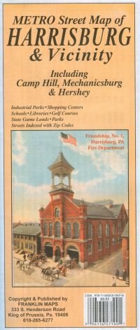 Harrisburg Pennsylvania Street Map: 9781600480676: Amazon.com: Books