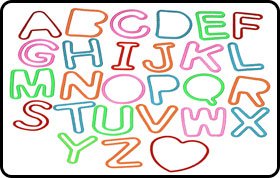 Zany Bandz Shaped Rubber Bands 37Pack Alphabandz : Amazon.in