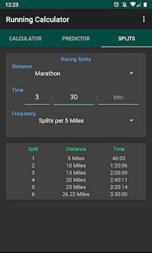 Running Calculator - App on Amazon Appstore