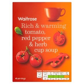 Amazon.com : Waitrose Thick & Creamy Tomato Pepper & Herb Cup Soup ...