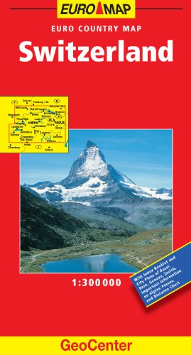 Switzerland GeoCenter Euro Map (GeoCenter Euro Maps): 9783829764377 ...