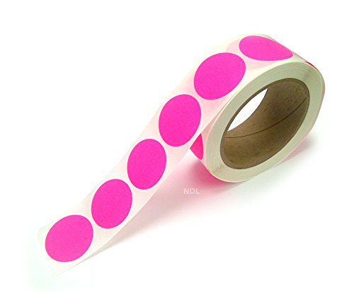 Blank Color Coding Stickers, Writable Surface â€“ 500 Permanent Labels ...