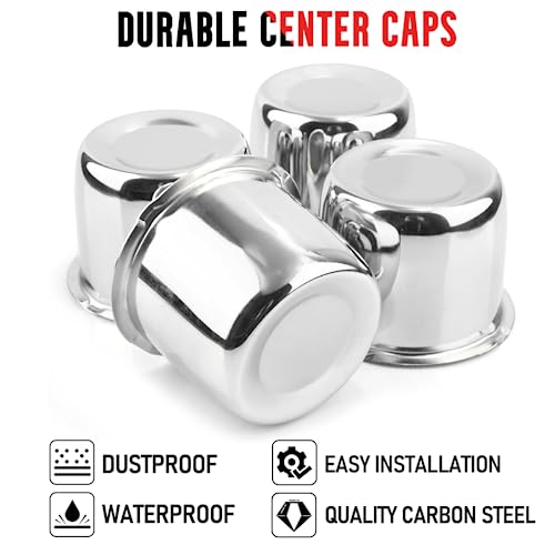 Snapklik.com : RTrhinoTuning 4PCS 3.15 80mm Push Through Center Caps ...
