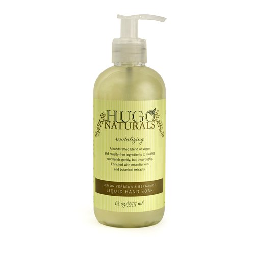 Amazon.com: Hugo Naturals Liquid Hand Soap, Lemon Verbena and Bergamot ...