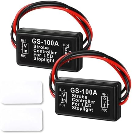 Amazon.com: 1 Pack 2 Pcs 1.96in*1.18in Led Flasher Module, Led Flash ...