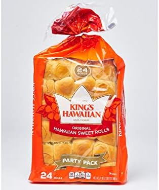 Amazon.com: Kings Hawaiian Original Mini Sub Rolls, 12 Ounce - 72 per ...